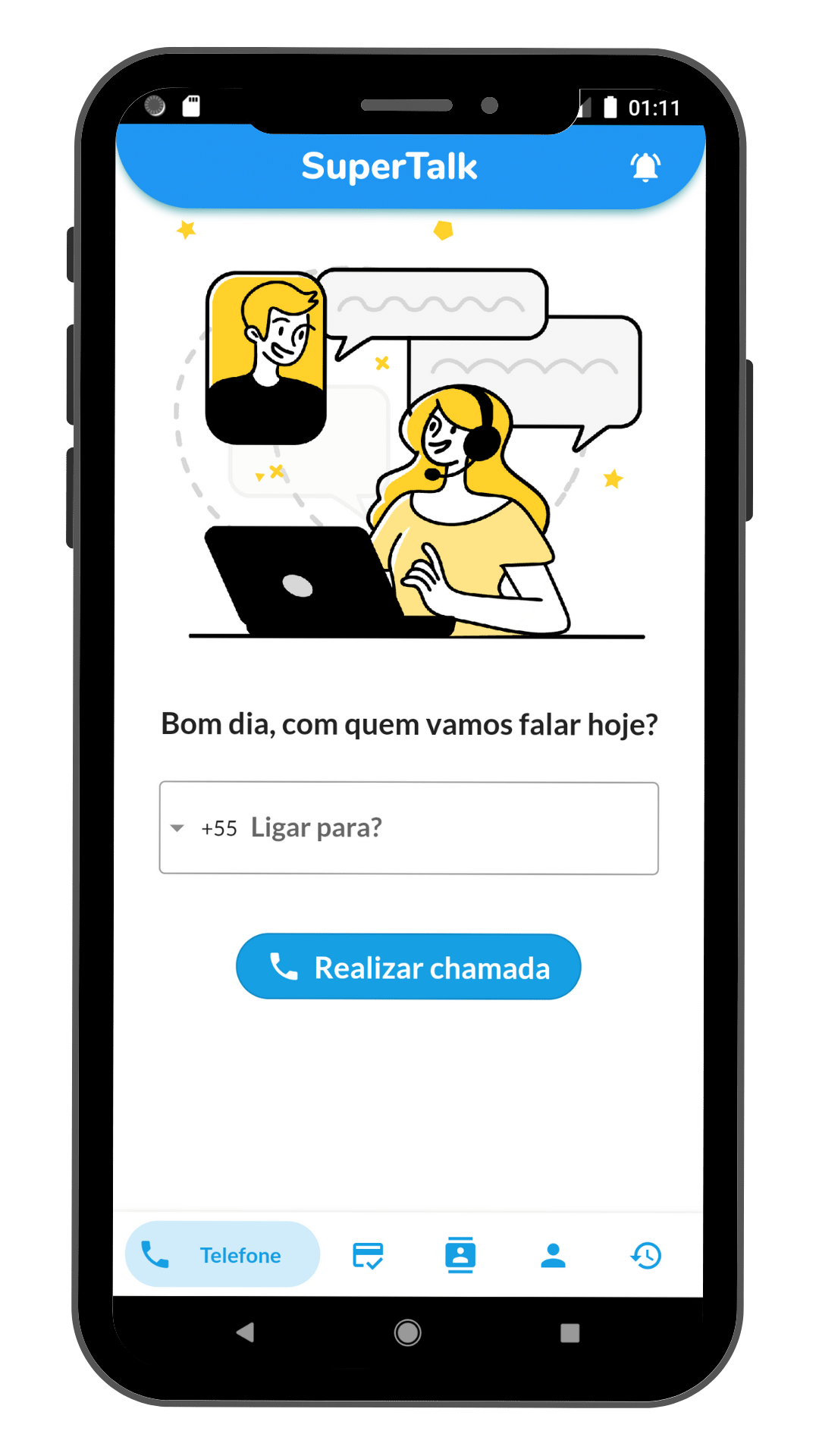 SuperTalk - Chamadas